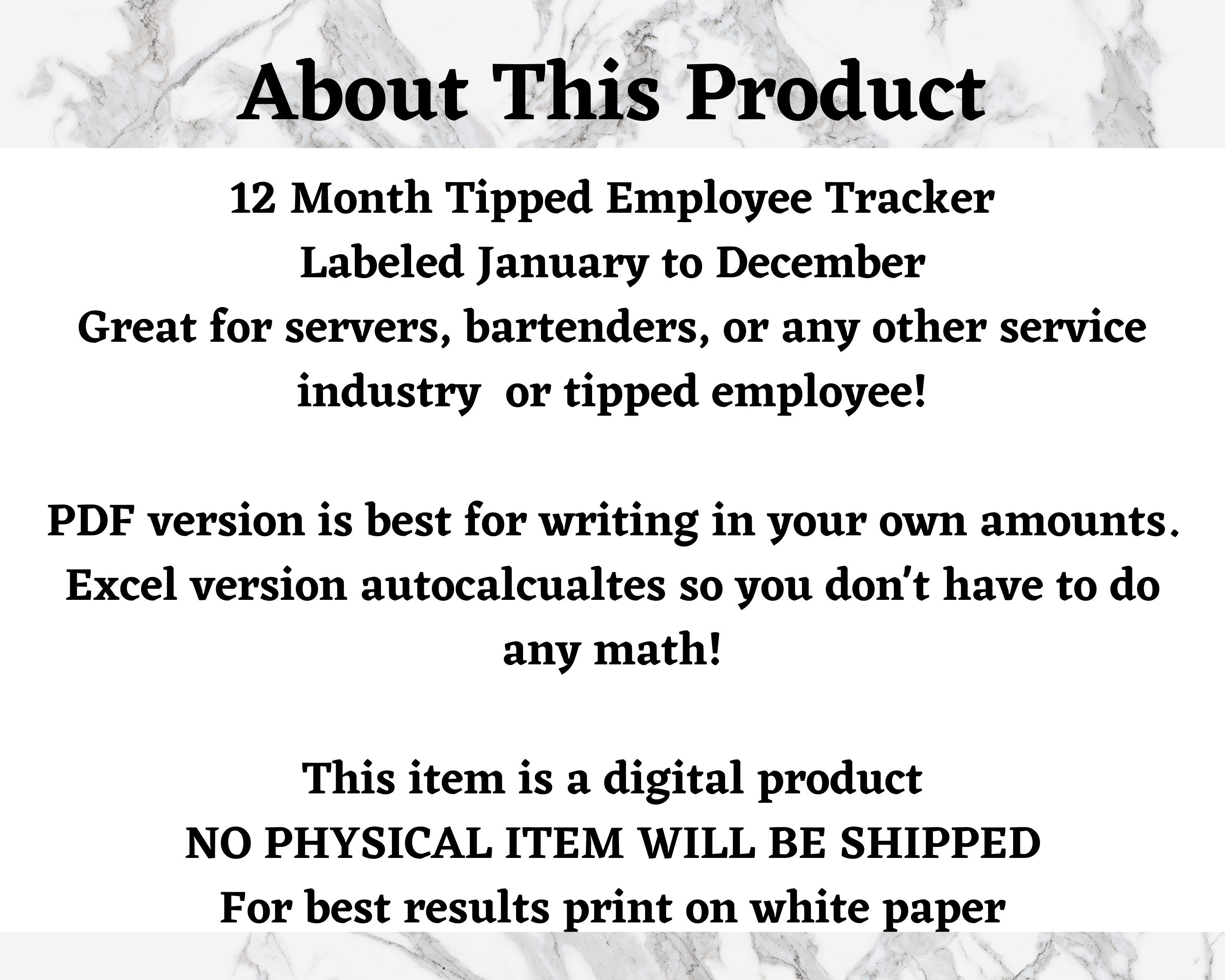 Server Tip Tracker | Tip Tracker Template | Printable Tip Tracker ... Server Tip Tracker | Tip Tracker Template | Printable Tip Tracker ...
