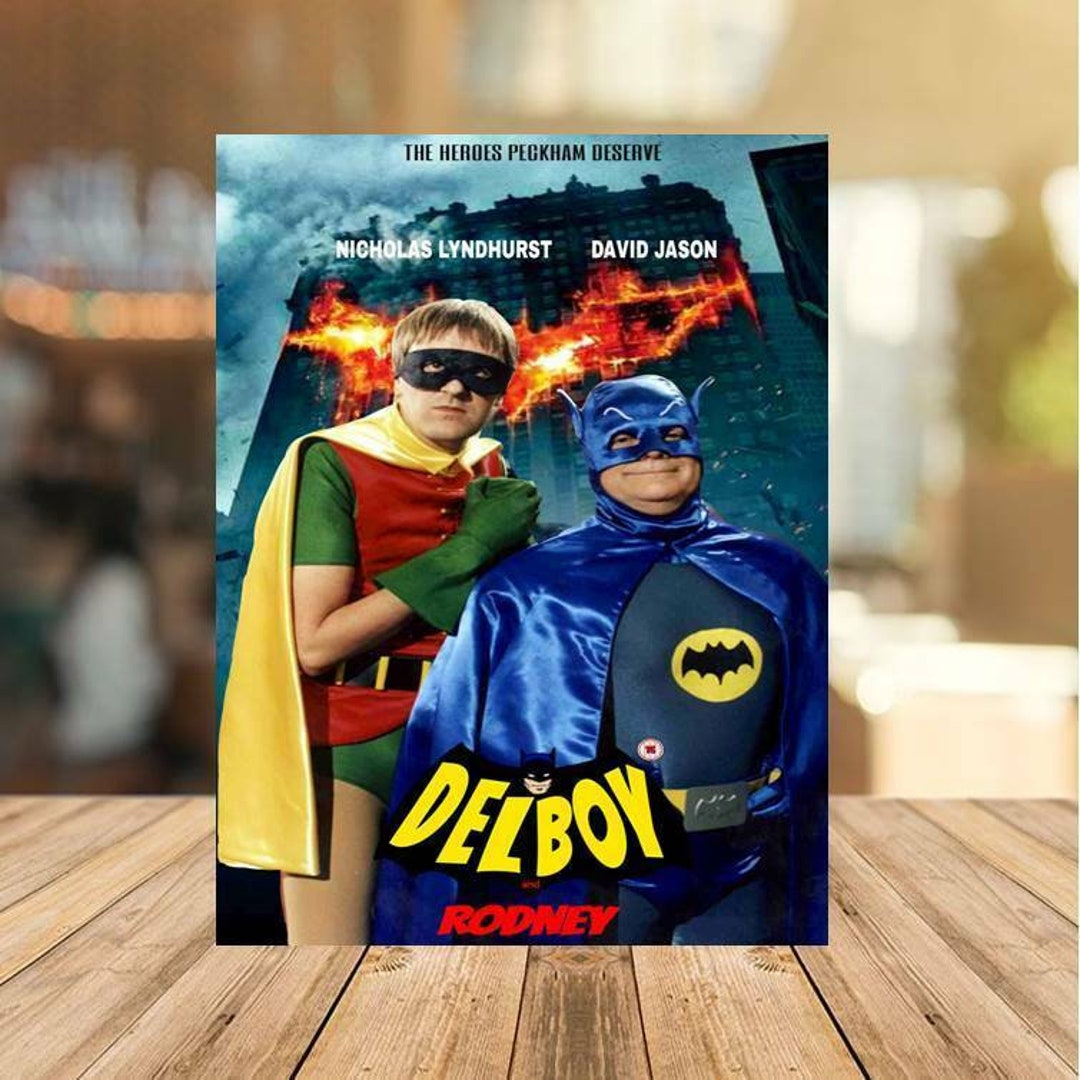 Funny Only Fools & Horses Batman Robin Wall Sign Retro Vintage - Etsy UK