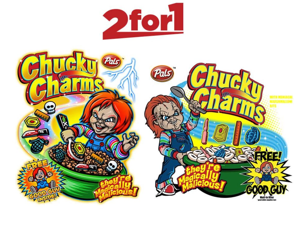 Chucky Charms Png Files X 2 Sublimation - Etsy Canada