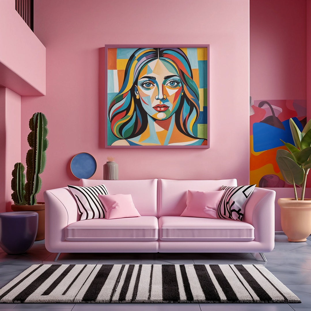 Pablo Picasso Abstract Woman Wall Art Instant Download Print off Poster ...