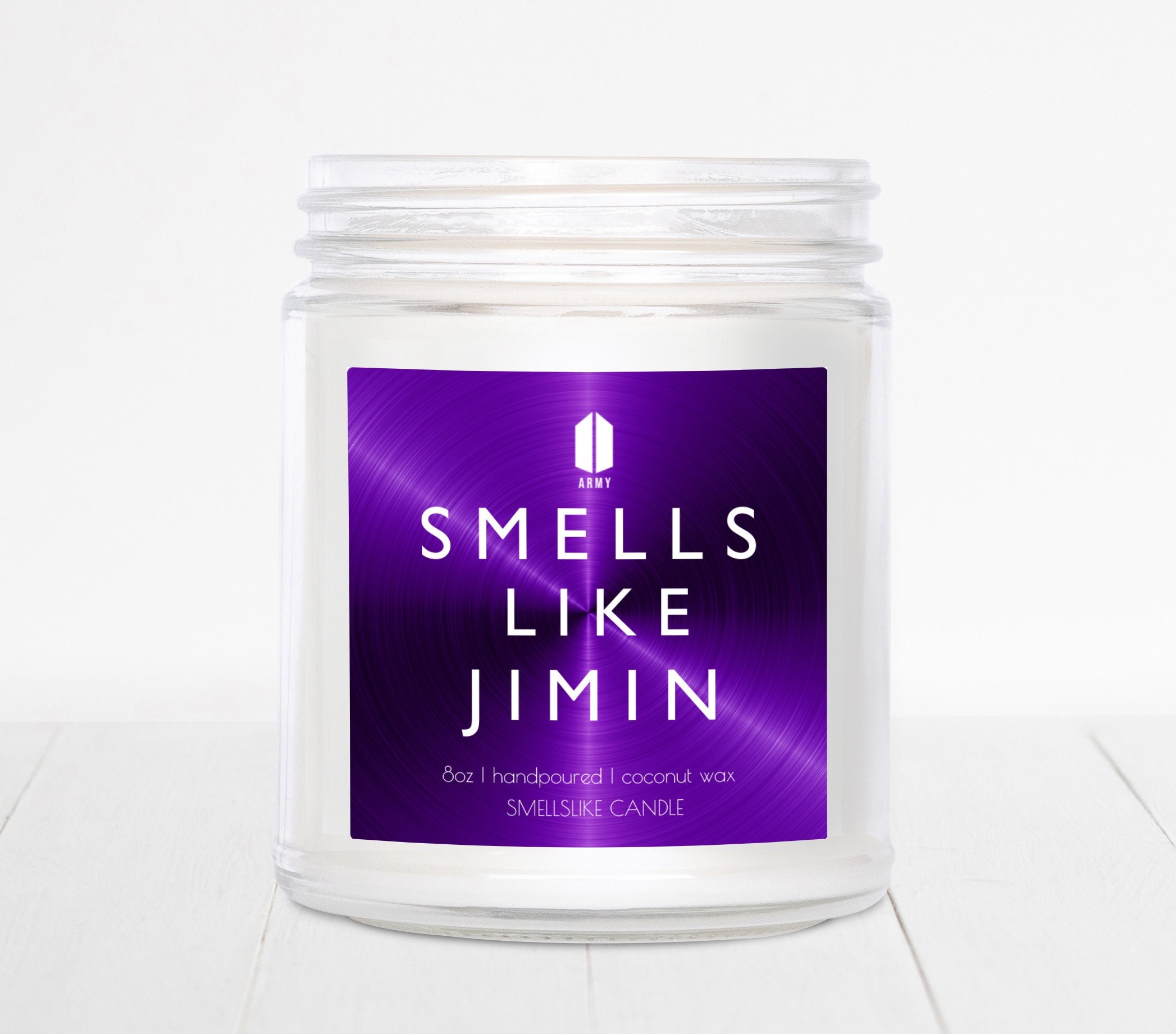 Candles & Holders Gift for Army Kpop Lover Bangtan Boys Smells Like ...