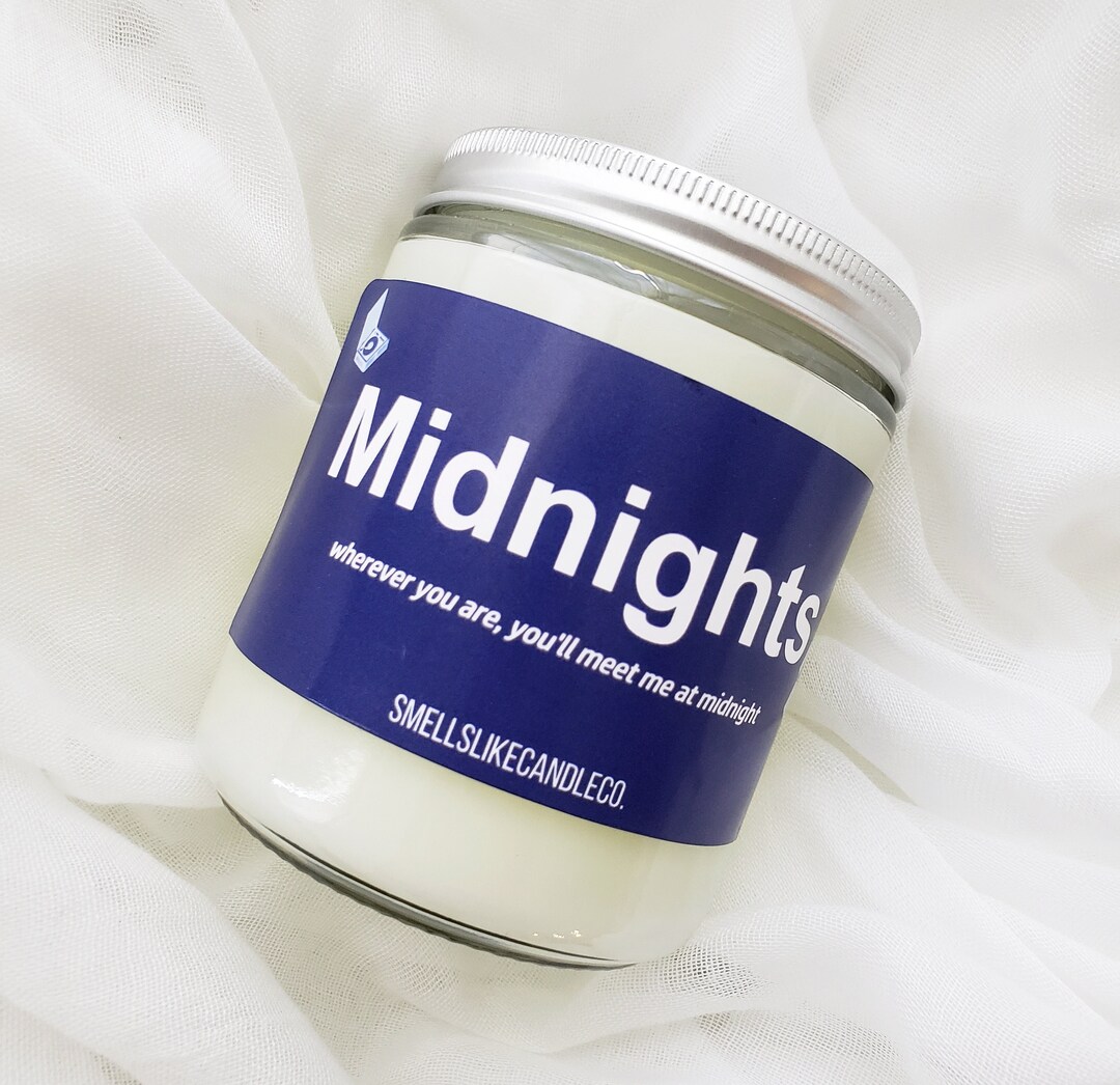 Taylor Swift Midnight Candle Taylor Swift Merch Smells - Etsy