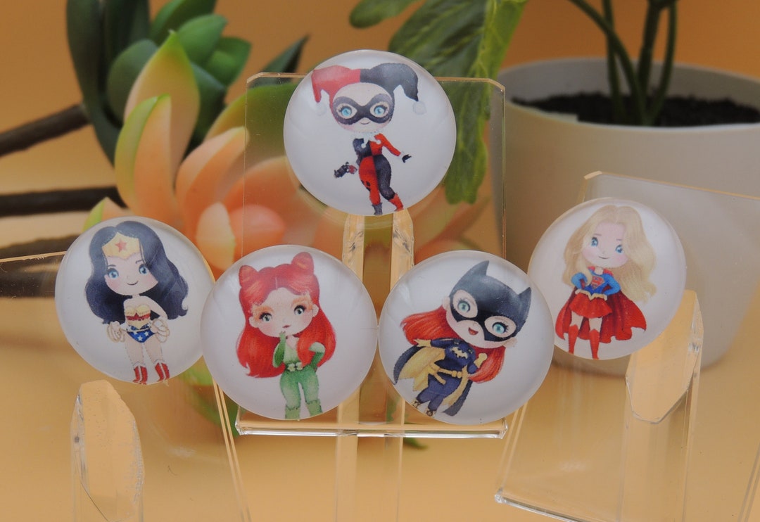 Super Hero Magnet Set - Etsy
