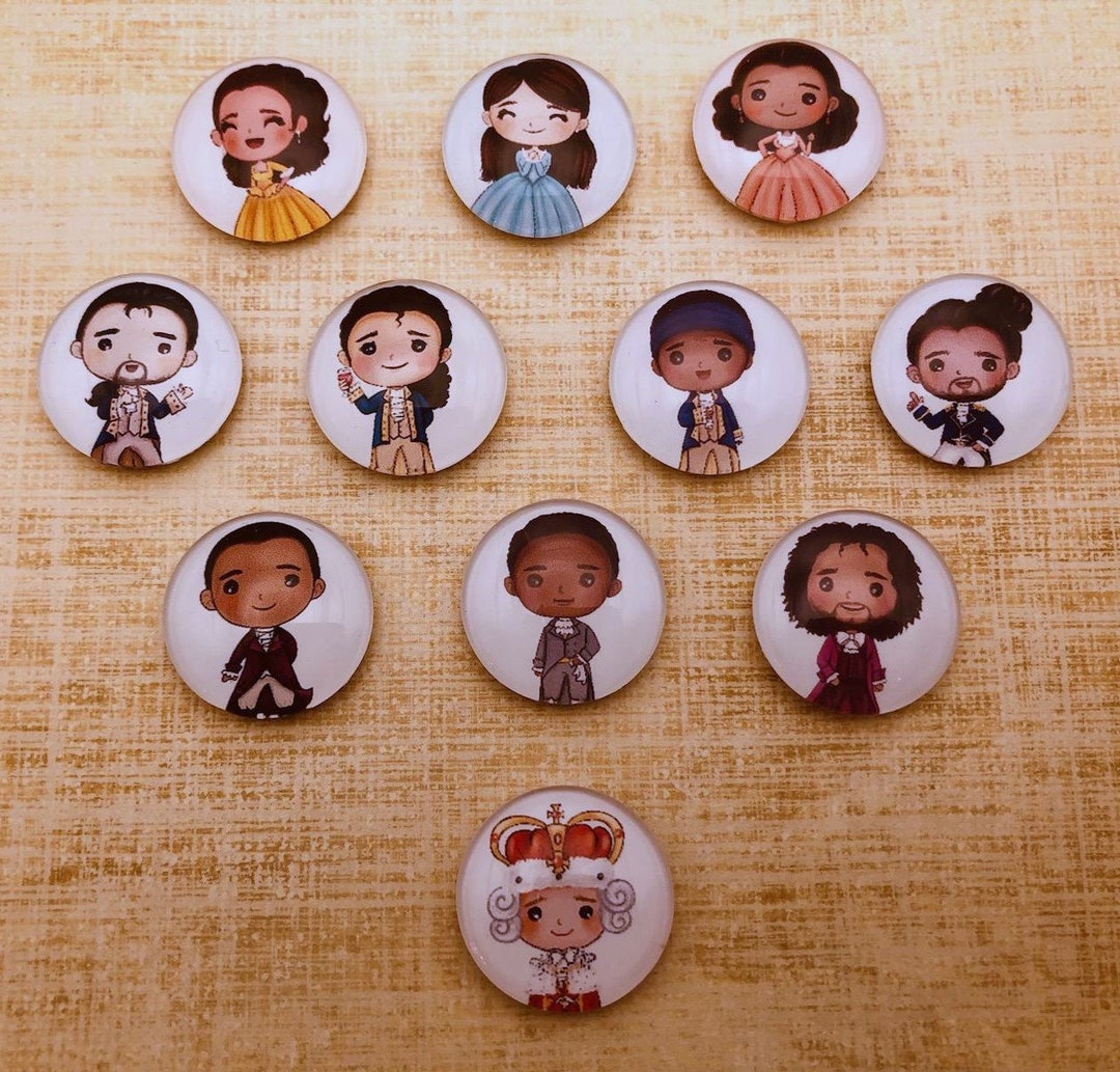 Hamilton Magnet Set - Etsy