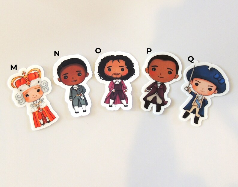 Hamilton Inspired Stickers - Etsy