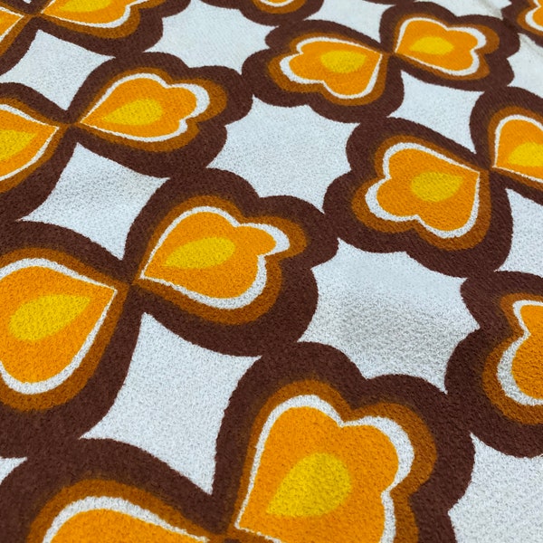 Retro Print Fabric - Etsy