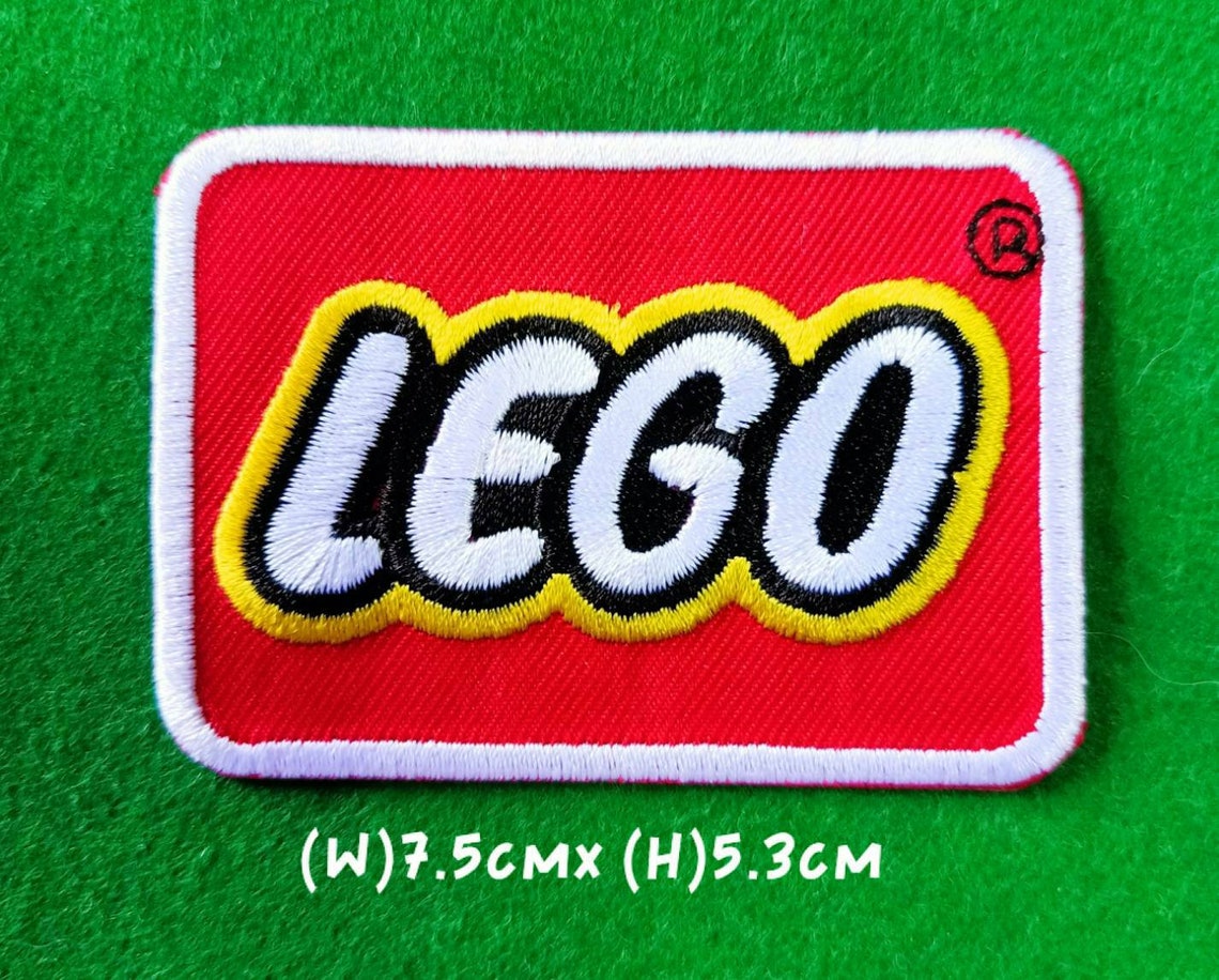 LEGO patches Logo iron on sewing ondecorate on Fabrics | Etsy