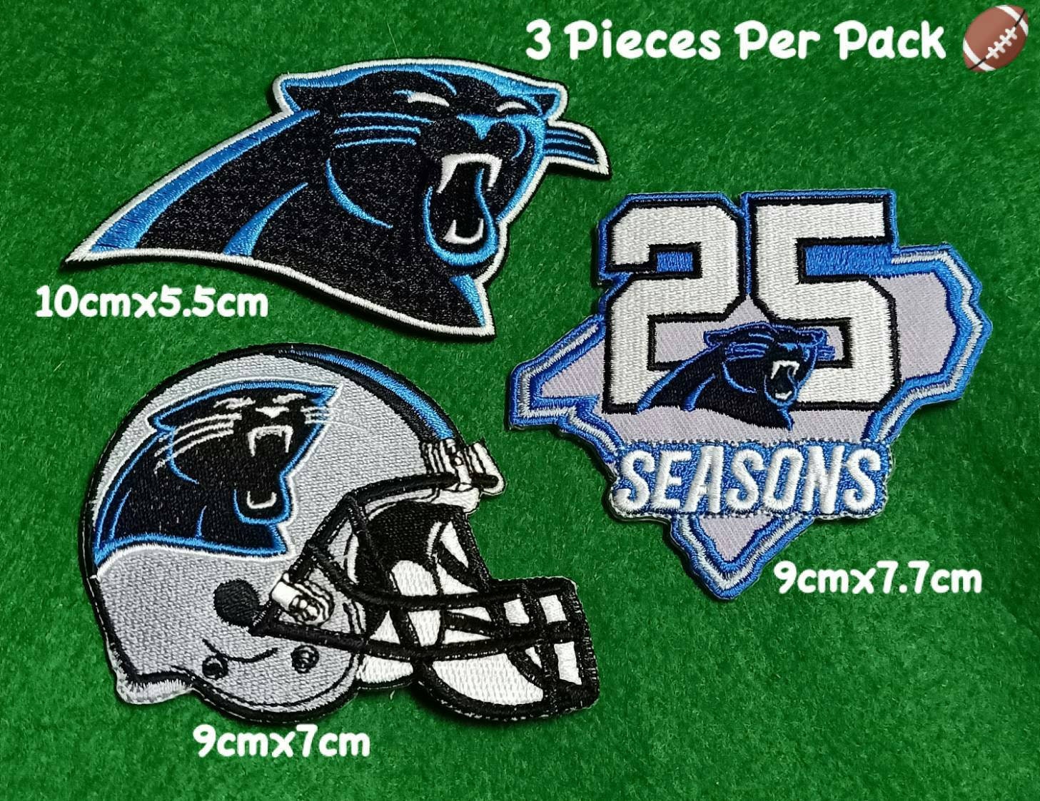 Panthers Patches Logo iron on sewing on,,decorate on Fabrics Craft Supplies & Tools Sewing ...