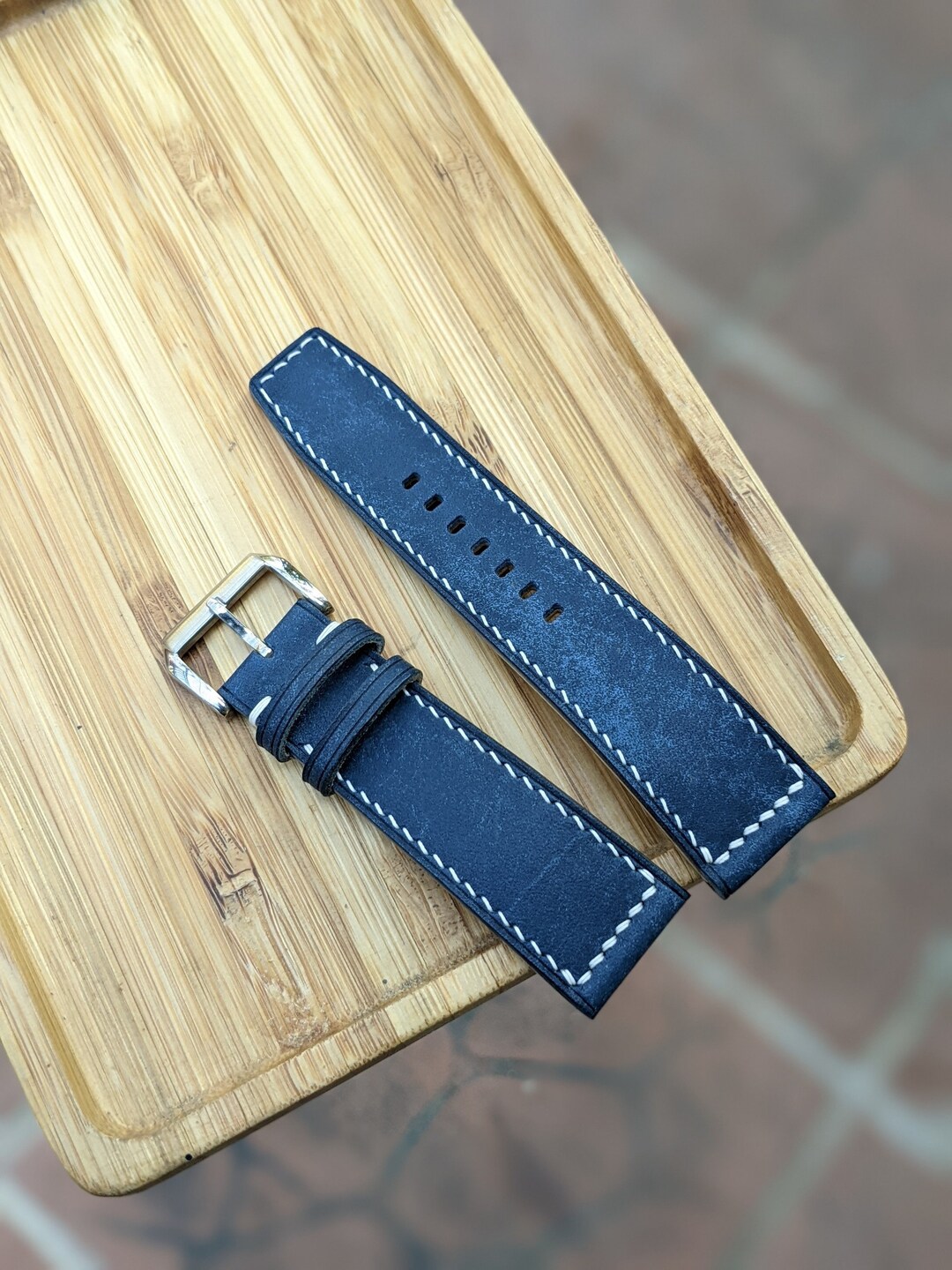 Handmade Leather Watch Strap - Classic and Stylish Accessory for Your ...