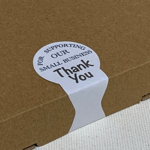 Thank You Labels, Downloadable Labels, Pip Box Seals, Instant Download ...