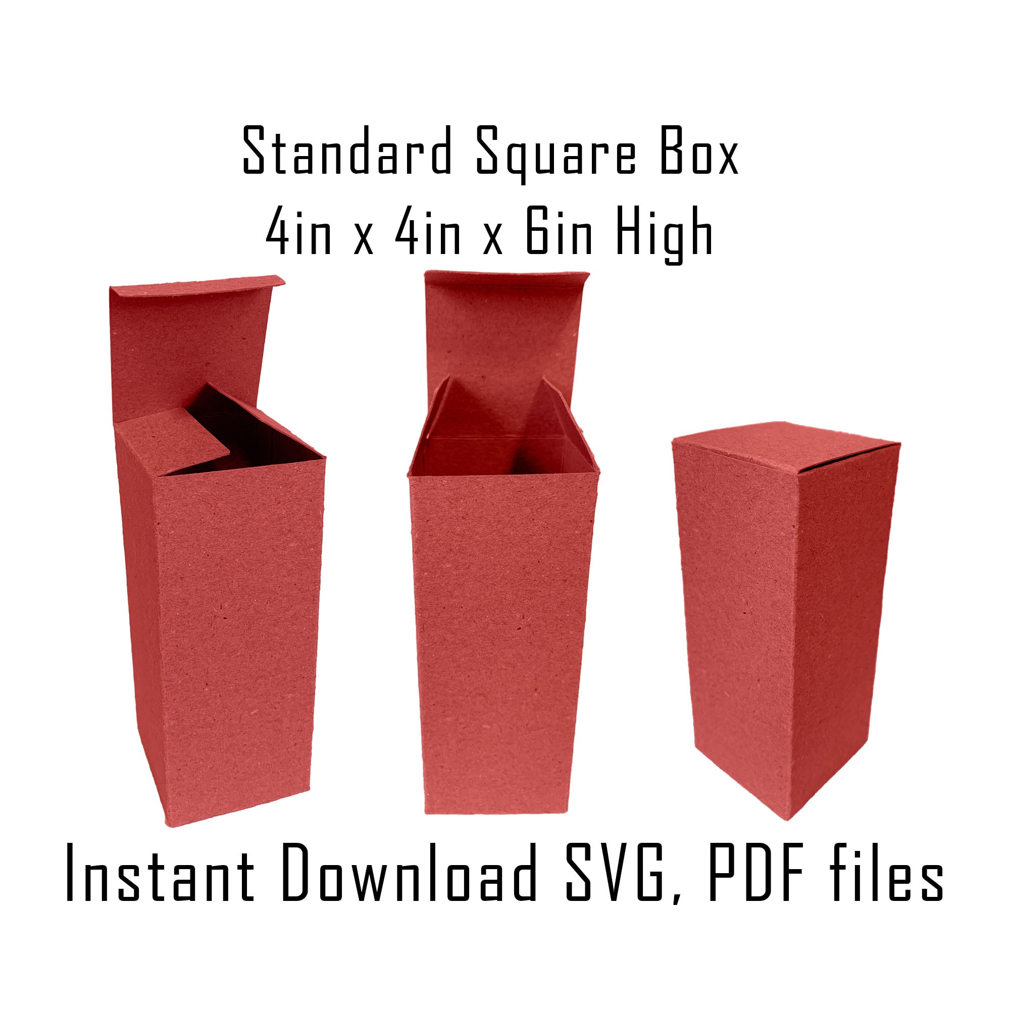 Downloadable Box Template Instant Download Cricut Box | Etsy