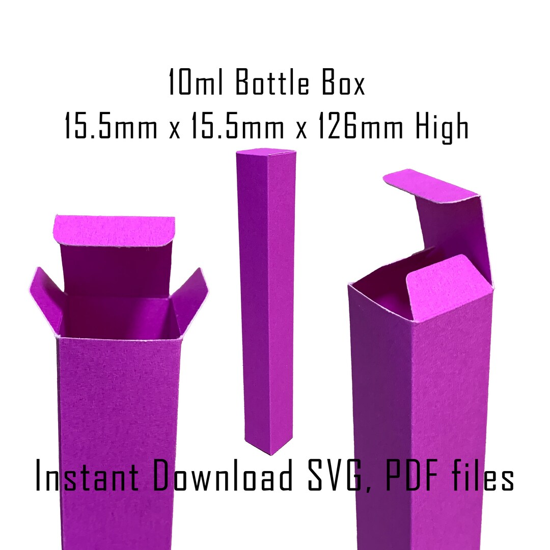Downloadable Box Template, Instant Download, Cricut Box Template, Gift ...