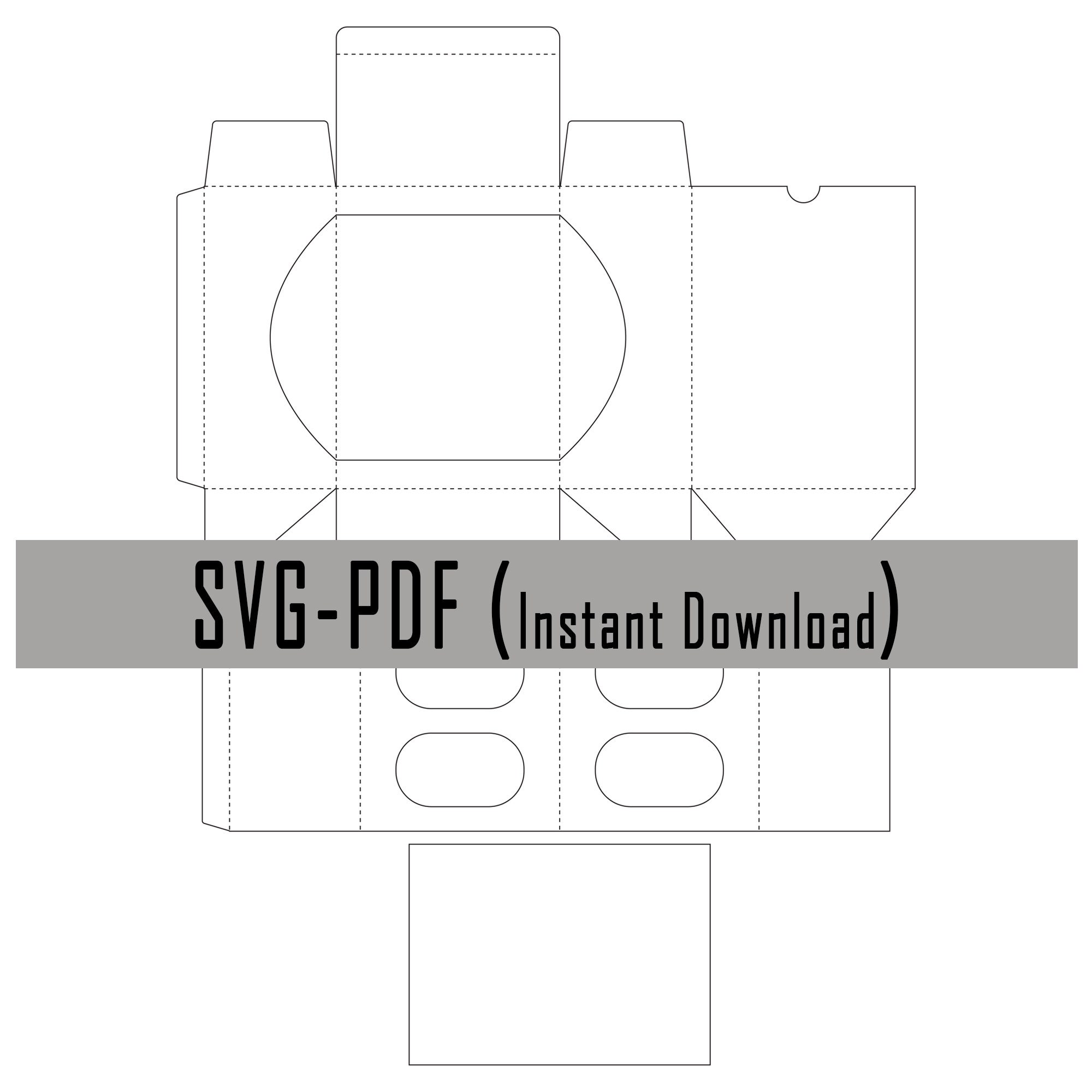 Downloadable Box Template Instant Download Cricut Box - Etsy