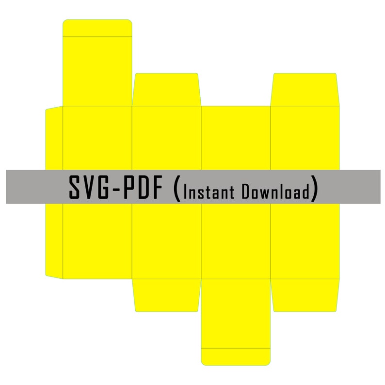 Downloadable Box Template Instant Download Cricut Box | Etsy