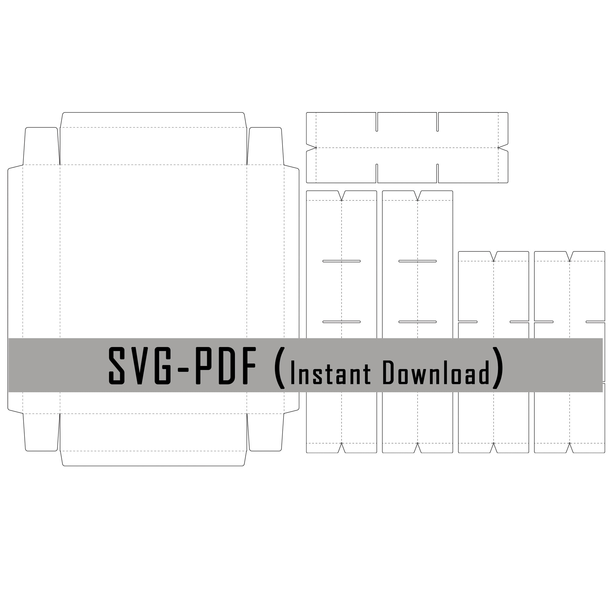 Downloadable Box Template Instant Download Cricut Box - Etsy