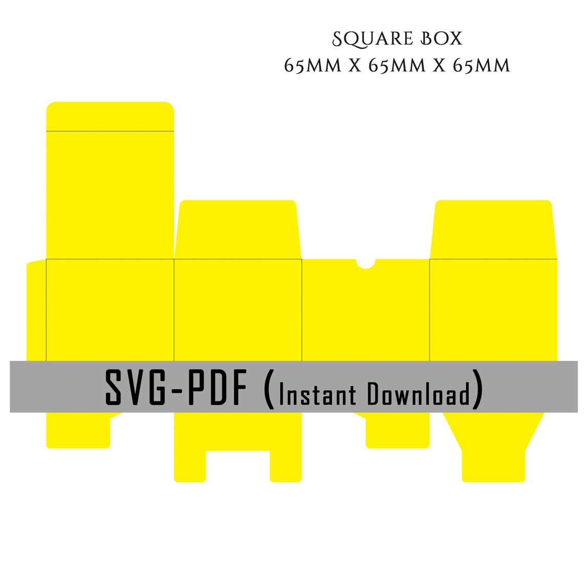 Downloadable Box Template Instant Download Cricut Box - Etsy