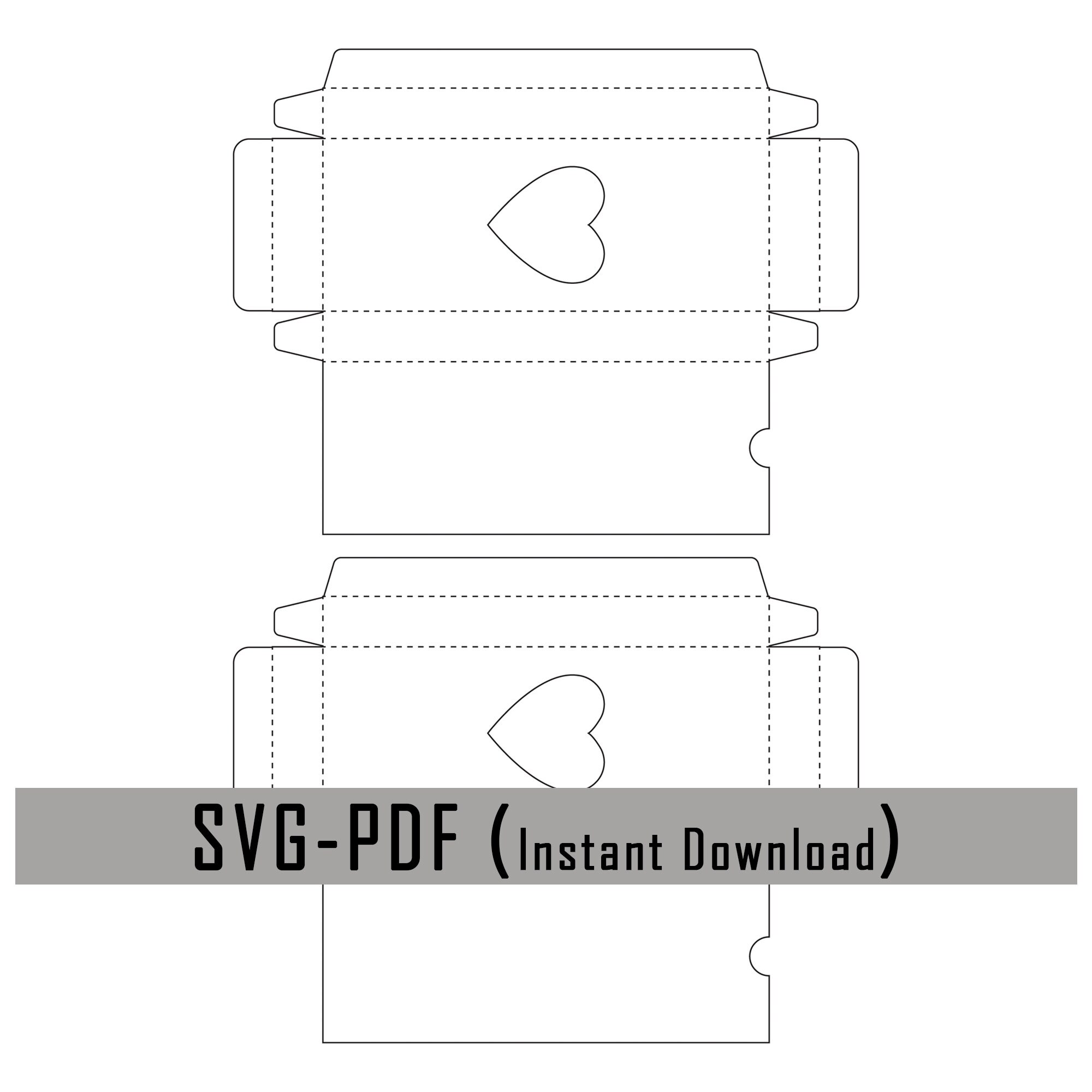 Downloadable Box Template 5 Cell 10 Cell Wax Bar Gift Box | Etsy