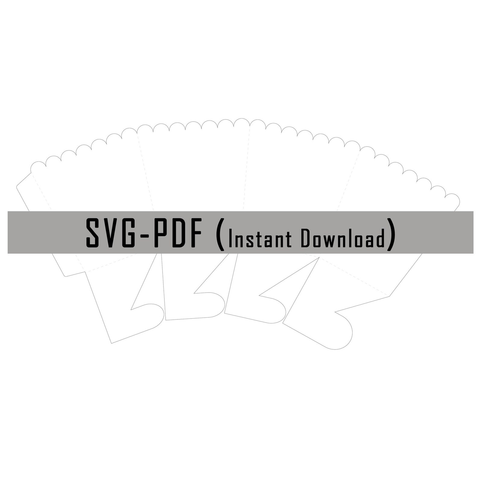 Downloadable Box Template, Printable Box Template, Instant Download ...