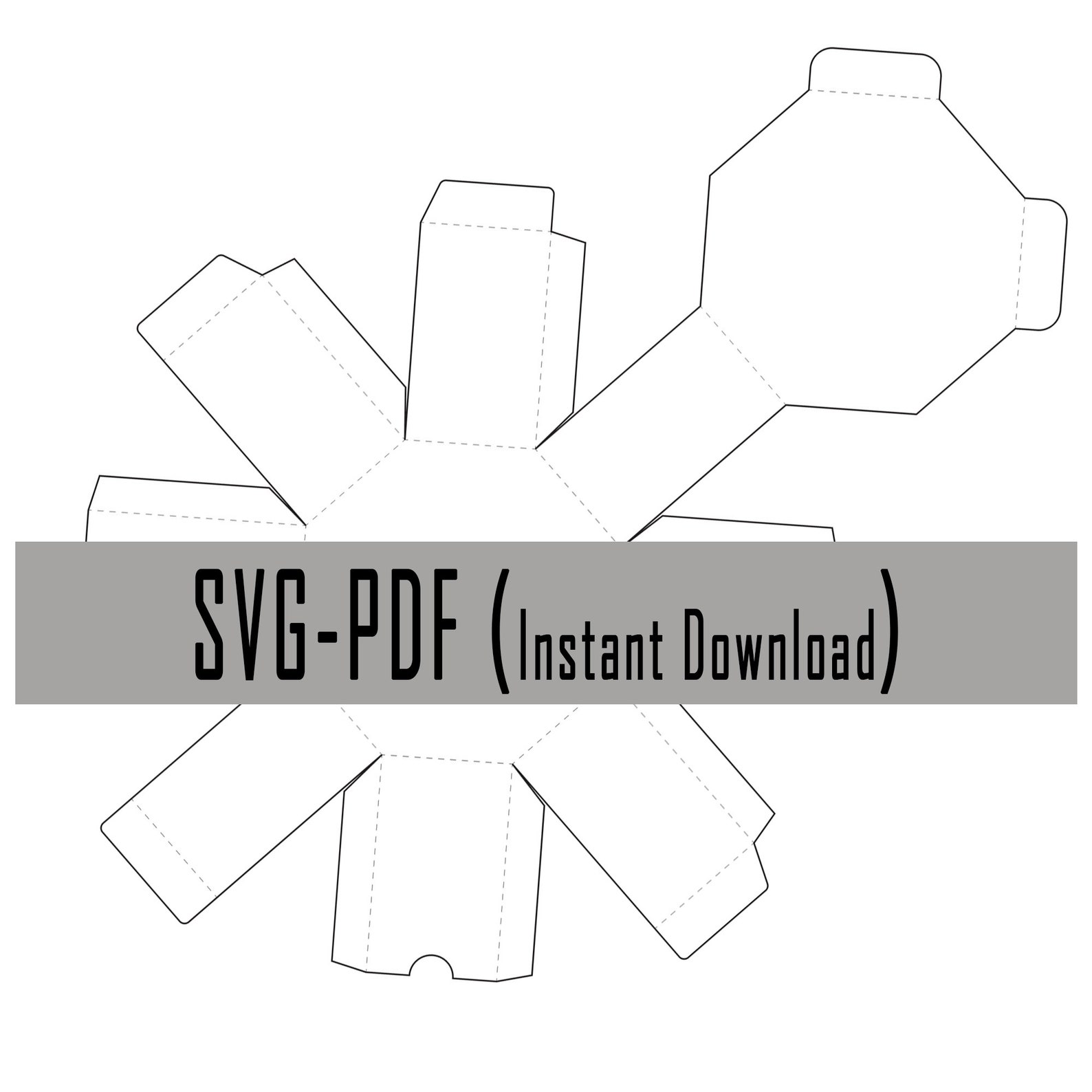 Downloadable Box Template Instant Download Cricut Box | Etsy