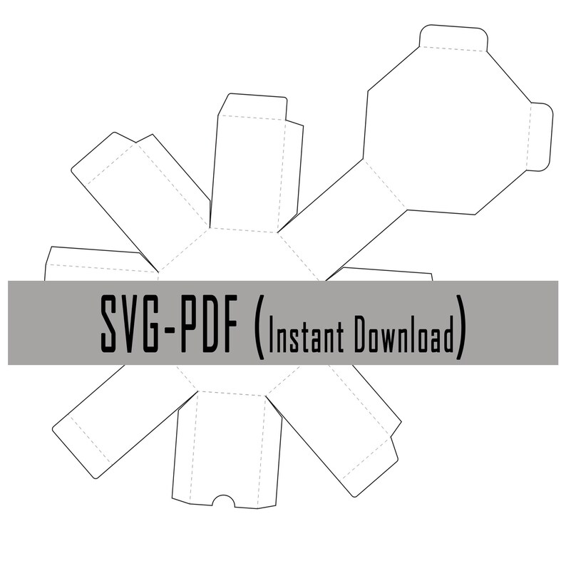 Downloadable Box Template Instant Download Cricut Box - Etsy