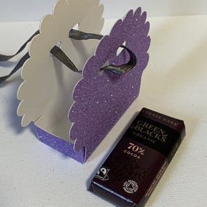 Downloadable Box Template, Scalloped Favor Box, Instant Download ...