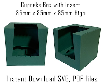 Cake Box Svg - Etsy