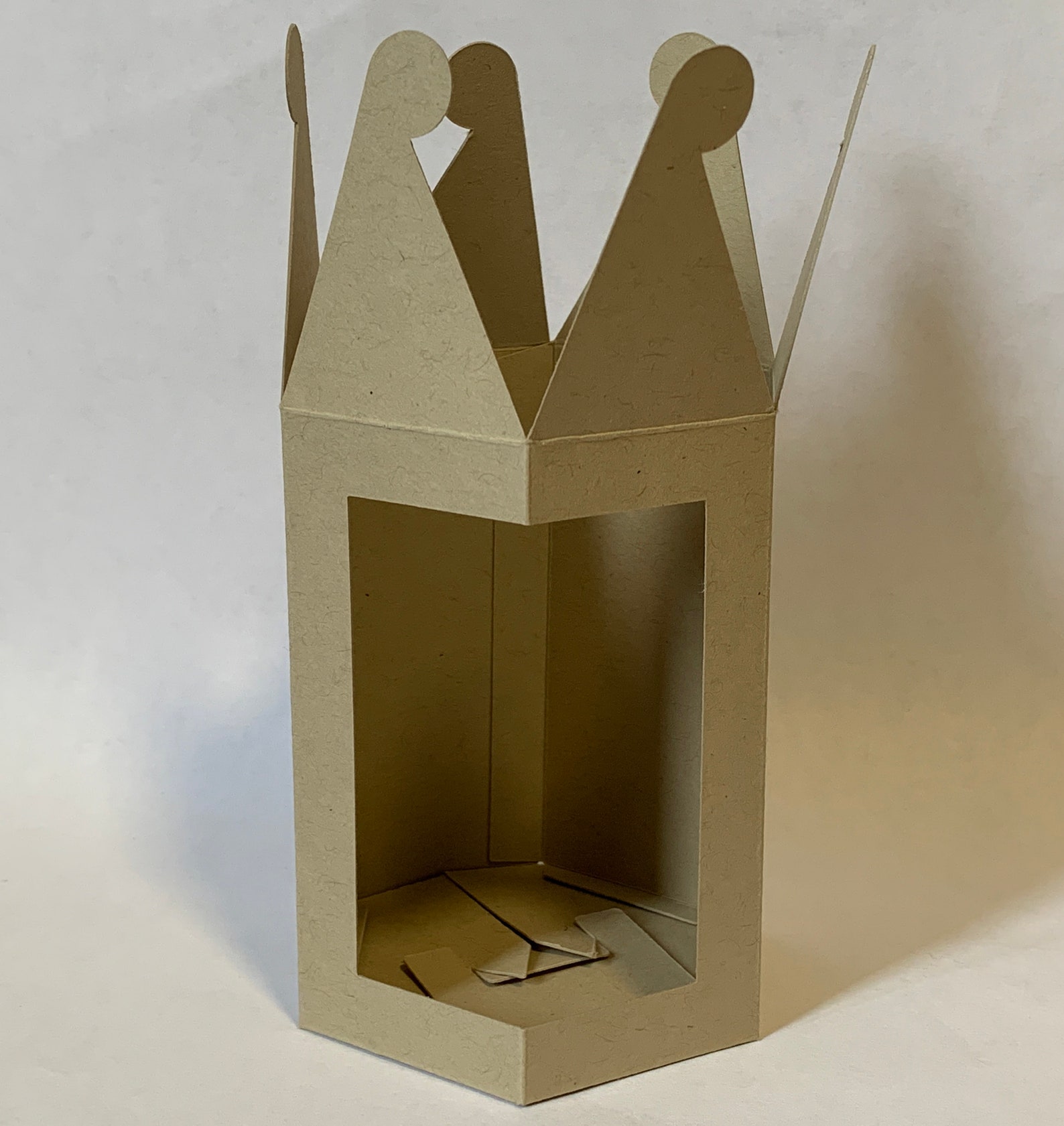 Downloadable Box Template Hexagonal 'Candle' Box | Etsy