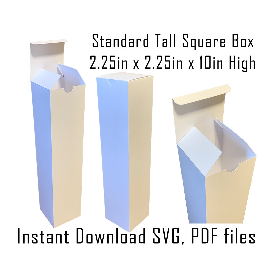 Downloadable Box Template, Instant Download, Cricut Box Template, Gift ...