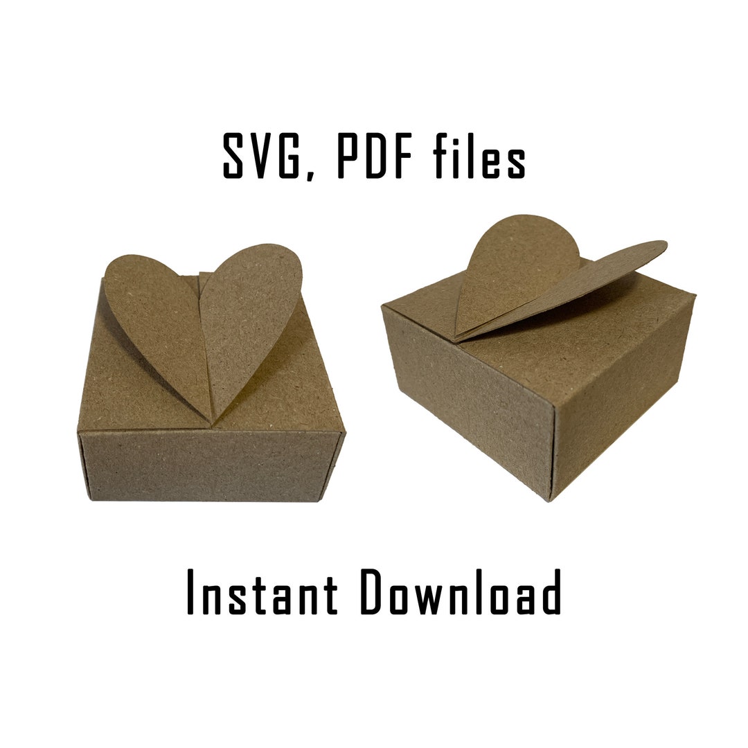 Downloadable Box Template, Instant Download, Cricut Box Template ...