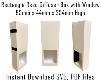 Reed Diffuser Box Svg - Etsy UK