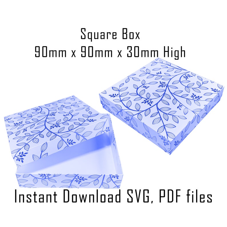 Downloadable Box Template Instant Download Cricut Box - Etsy
