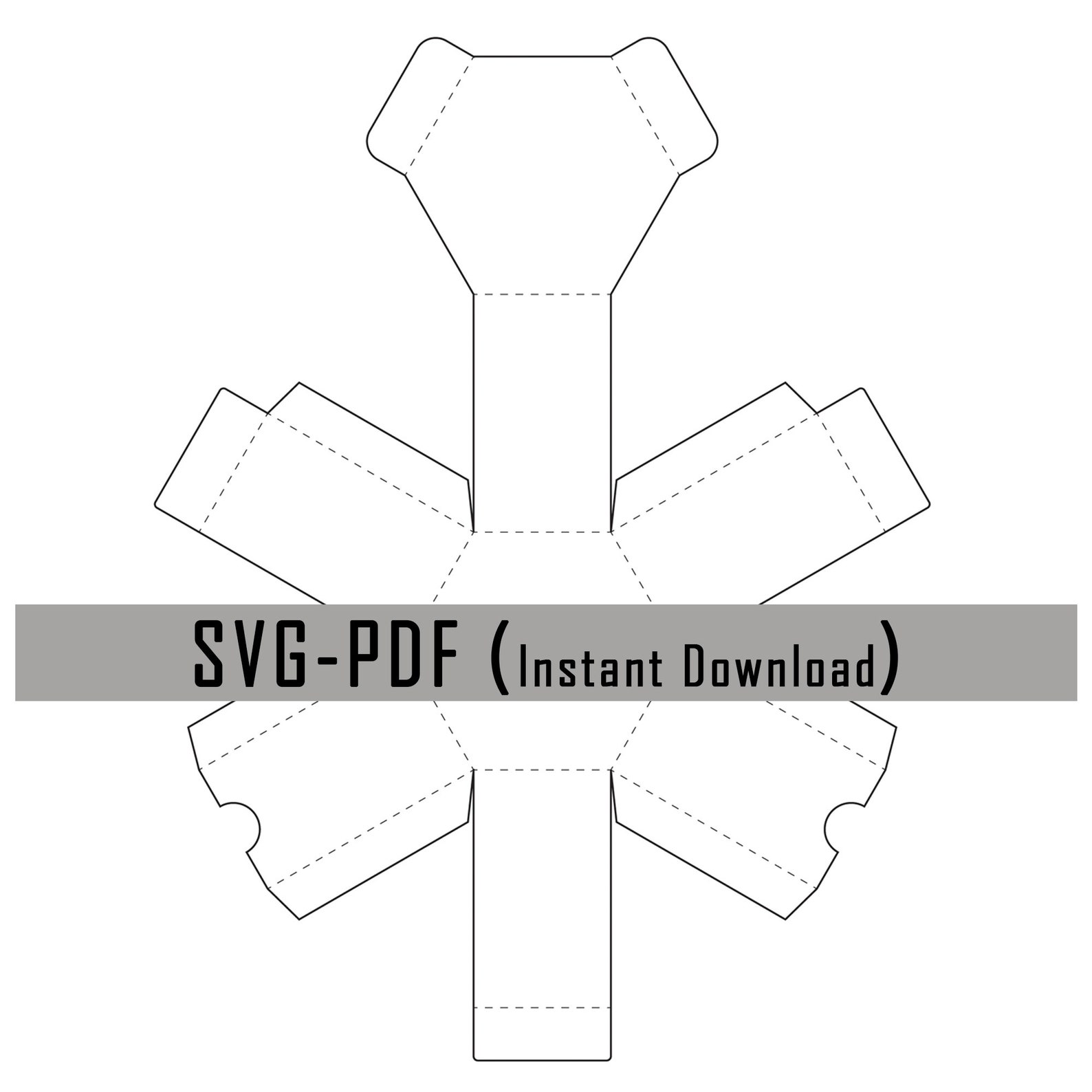 Downloadable Box Template Instant Download Cricut Box - Etsy