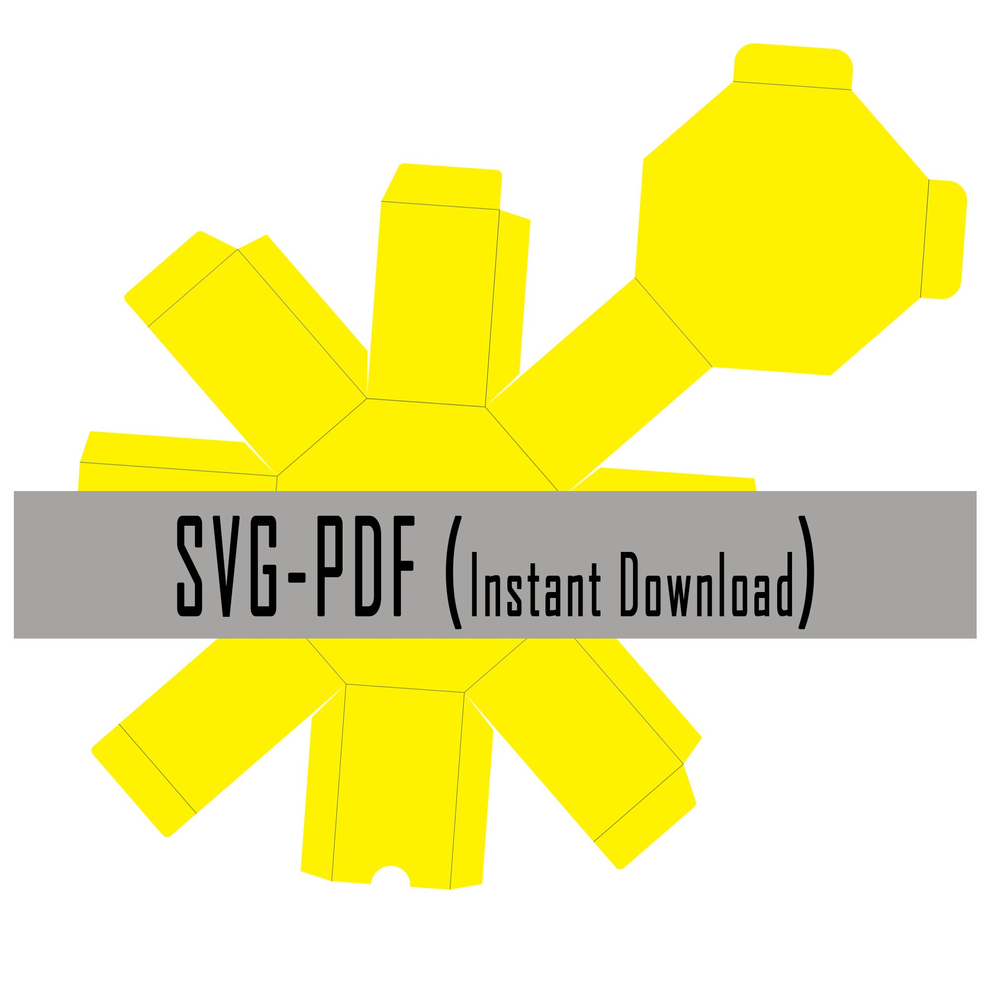 Downloadable Box Template Instant Download Cricut Box - Etsy