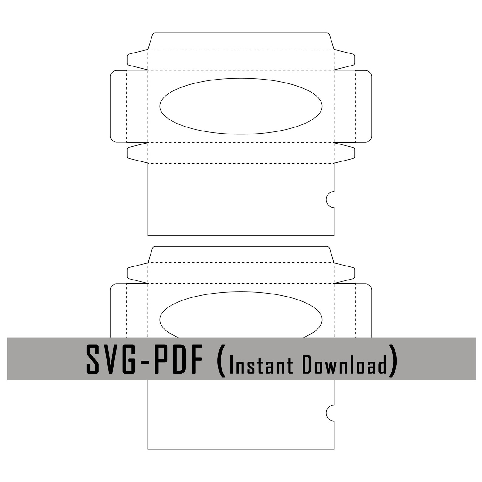 Downloadable Box Template 5 Cell 10 Cell Wax Bar Gift Box - Etsy