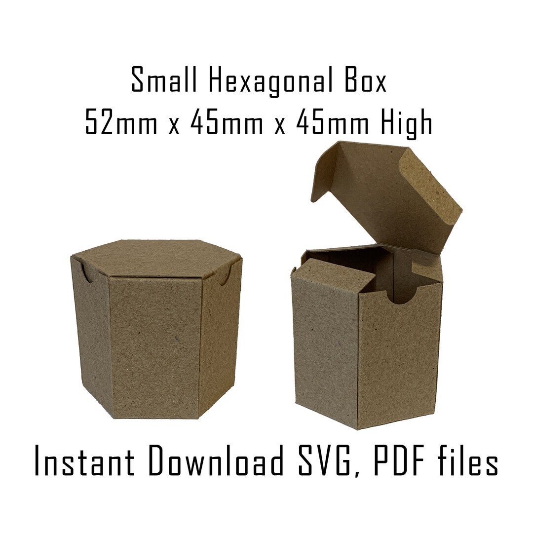 Downloadable Box Template, Instant Download, Cricut Box Template ...