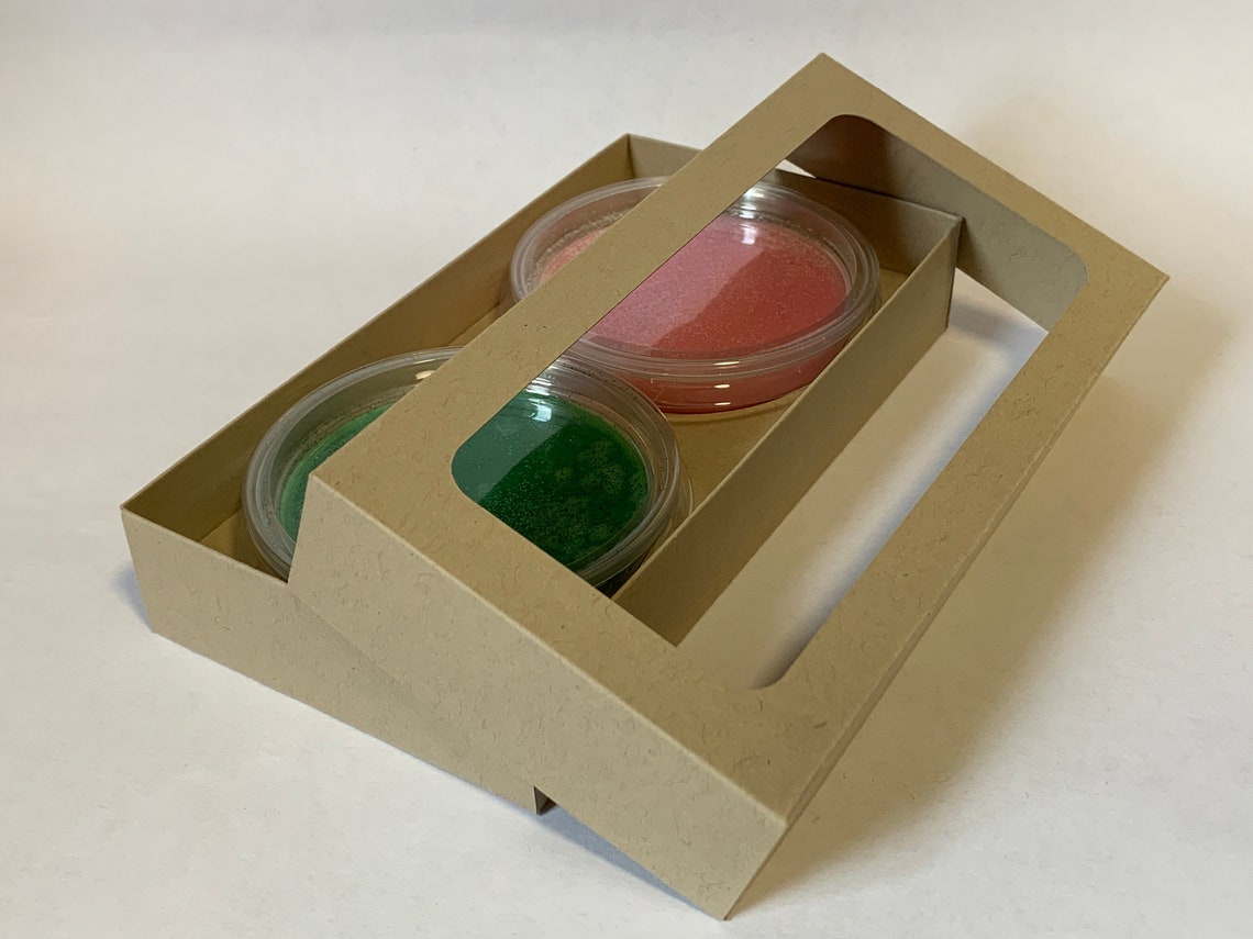 Double Wax Pot Box Downloadable Template Instant Download | Etsy