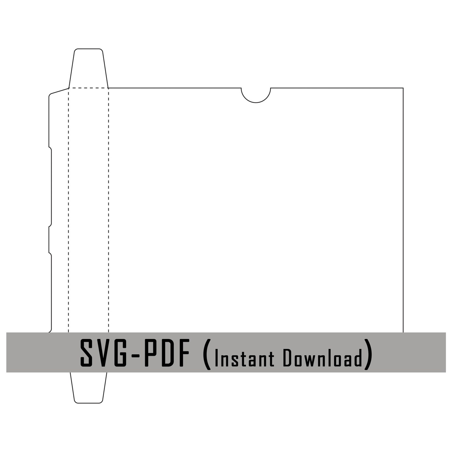 Downloadable Box Template 8 Cell Clamshell Box Gift Box | Etsy