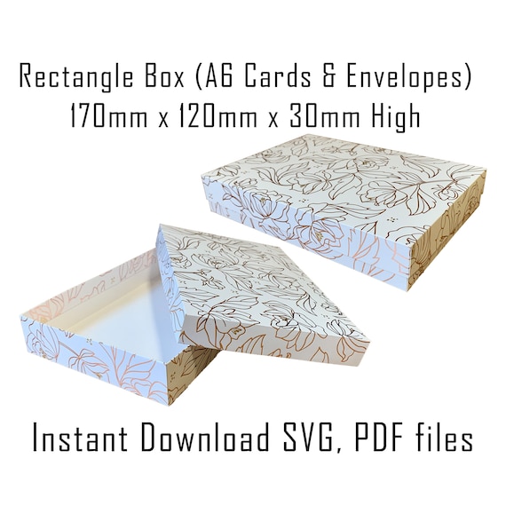 Downloadable Box Template Instant Download Cricut Box | Etsy