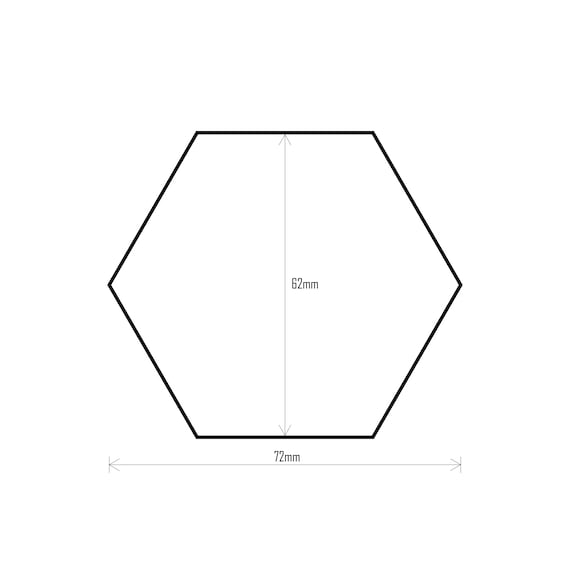 Plantilla De Caja Hexagonal Imprimible Plantilla De Caja Hexagonal,