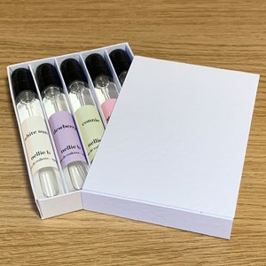 Downloadable Box Template, Instant Download, Cricut Box Template, Perfume Samples Box, Sample ...