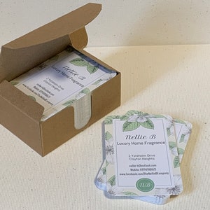Business Card Box Template, Rectangle Packaging (SVG, PDF) - Etsy