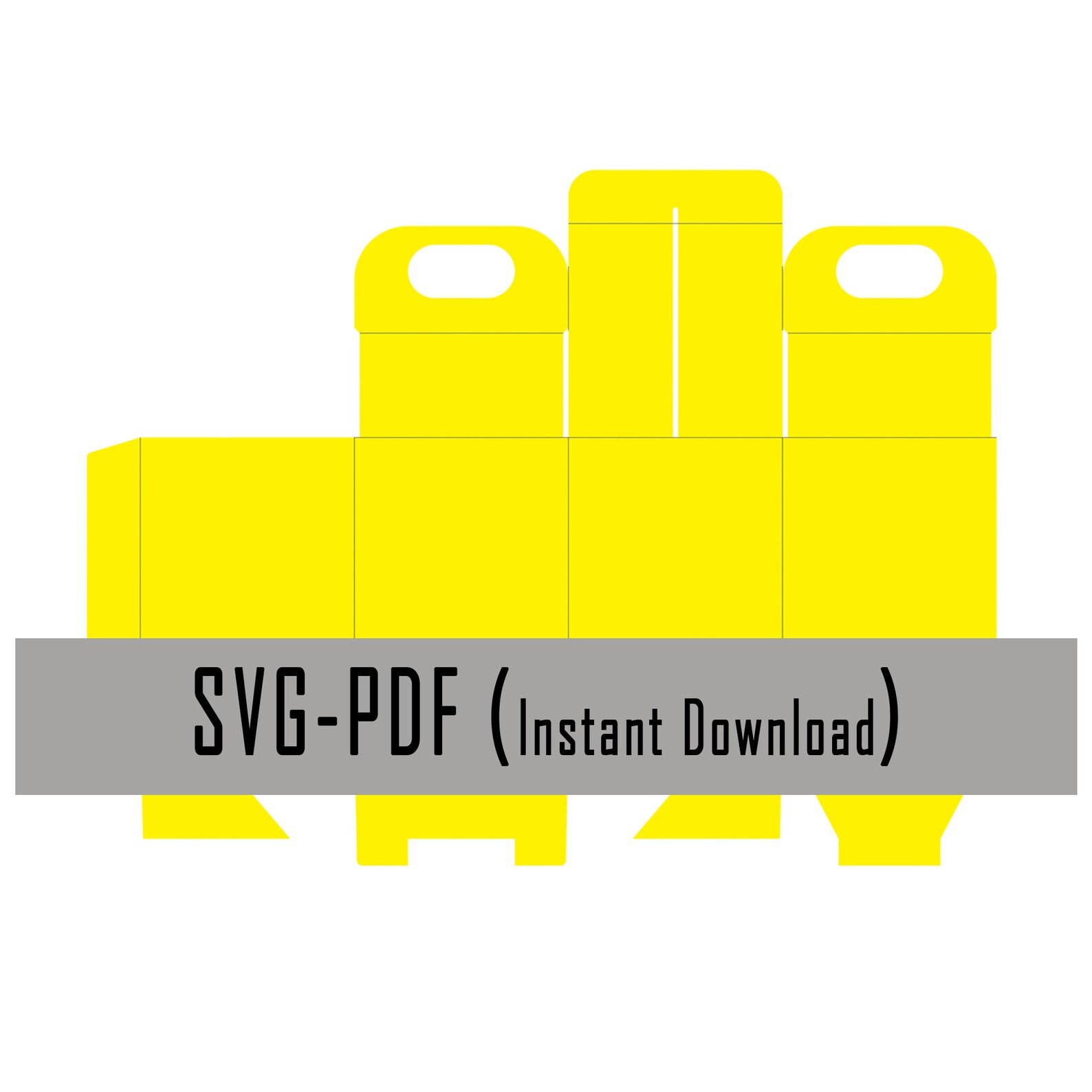 Downloadable Box Template, Instant Download, Wedding Favour Template ...