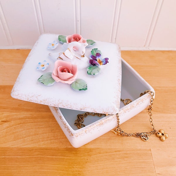 Swan Trinket Boxes - Etsy