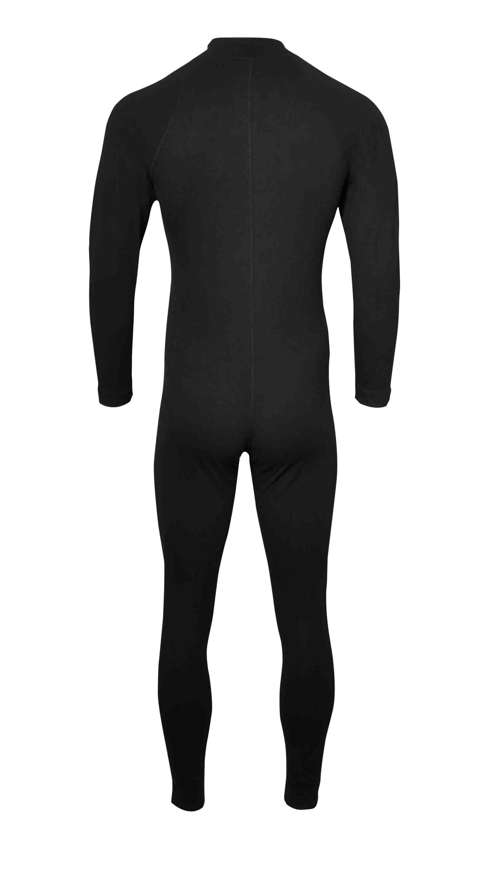 Stealth One Piece Under Suit All in One Base Layer - Men's All Black ...