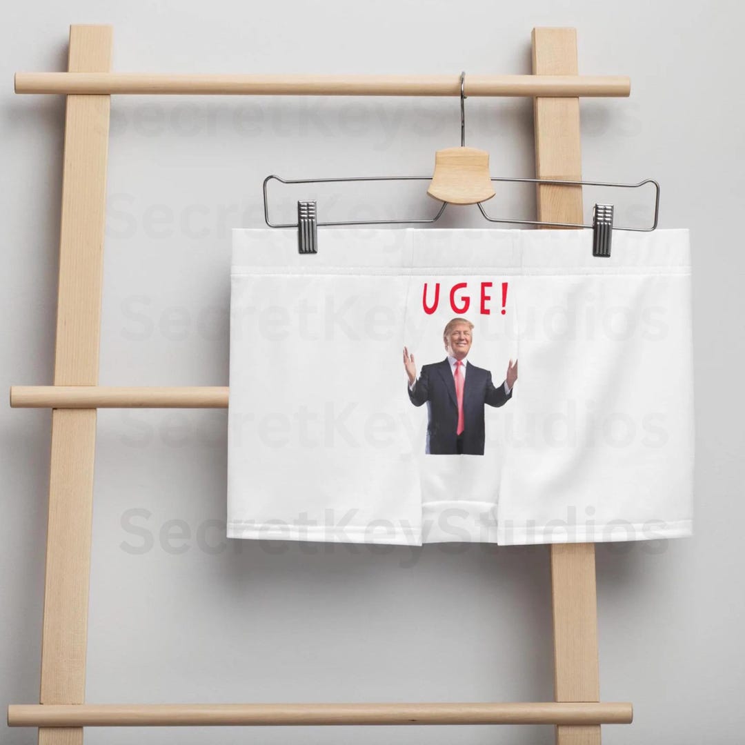 UGE Trump Boxer Briefs,vaporwave Boxer Briefs,underwear Gift,sexy Gift ...