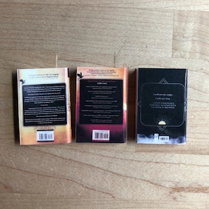 Fourth Wing Collection - 3d-printed Mini Books - Etsy