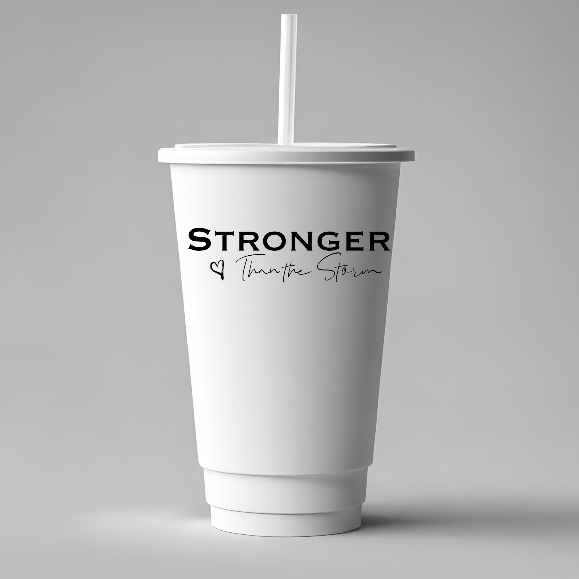 Stronger Than the Storm SVG | Strength SVG | Stronger Than You Know ...