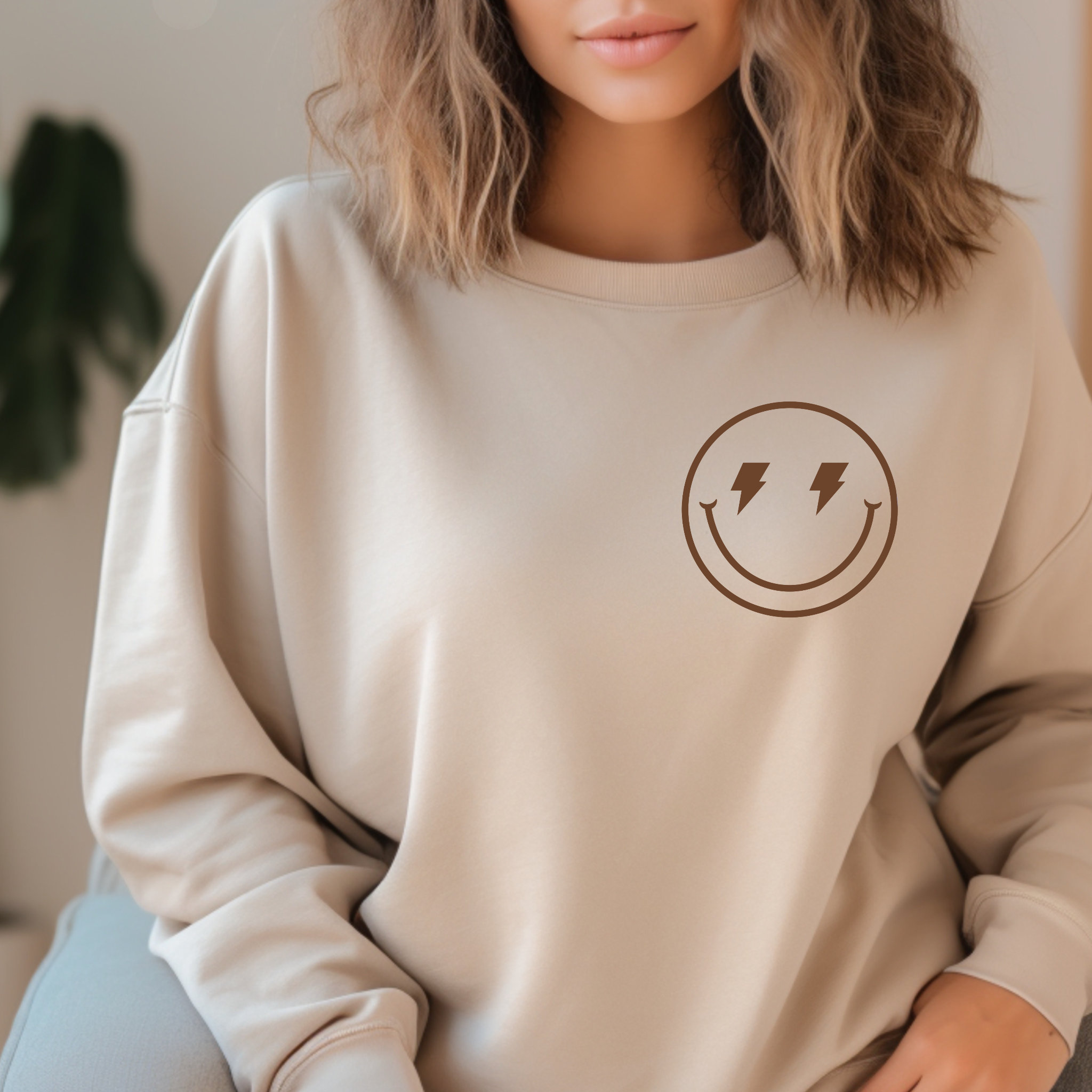 Lightening Smiley Face Bundle PNG SVG | Lightening Smile | Smile ...