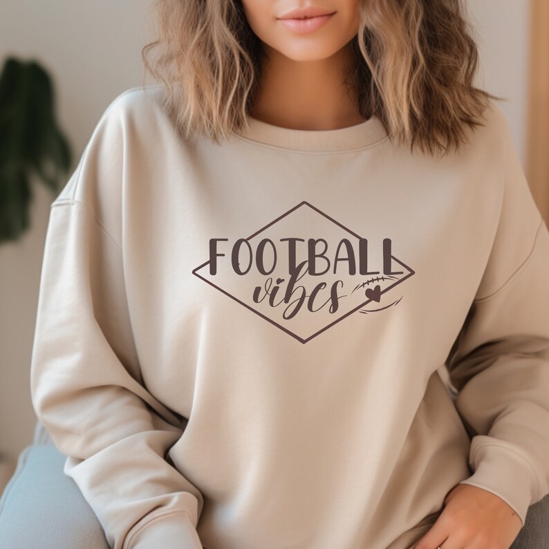 Football Vibes Football Game SVG PNG Digital File - Etsy