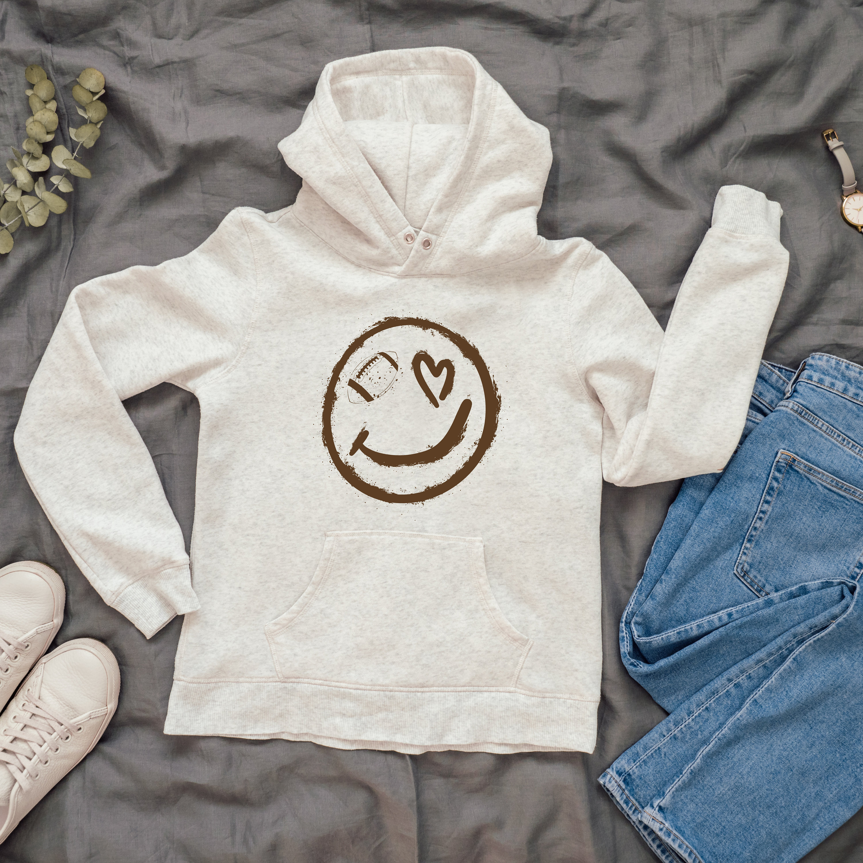 Football Smiley SVG PNG | Smiley Fave | Football Fan | Football Player ...